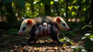 How Do Possum Babies Ride On Their Mother? » Wild Animals Central